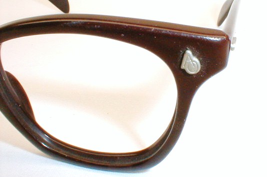 Mens Vintage Black Eyeglasses Mainstreeter, Eye Glasses Headmaster