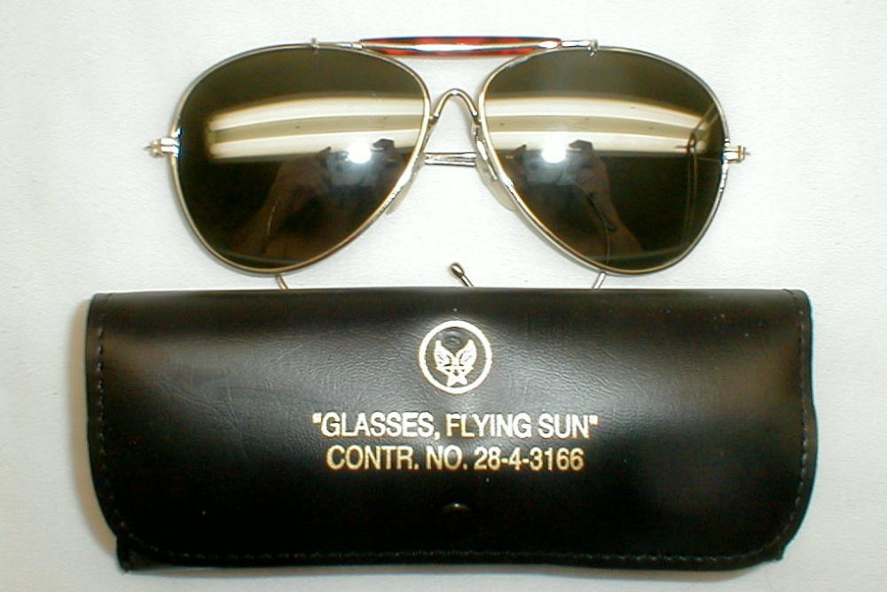 Vintage Military Flying Sun Sunglasses Aviators