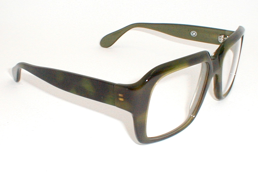 Mens Large, Bausch & Lomb Thick Black Heavy Vintage Retro Eyeglasses Frames