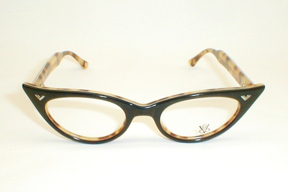 Vintage Ladies Eye Glasses CatEye , Victory Optical